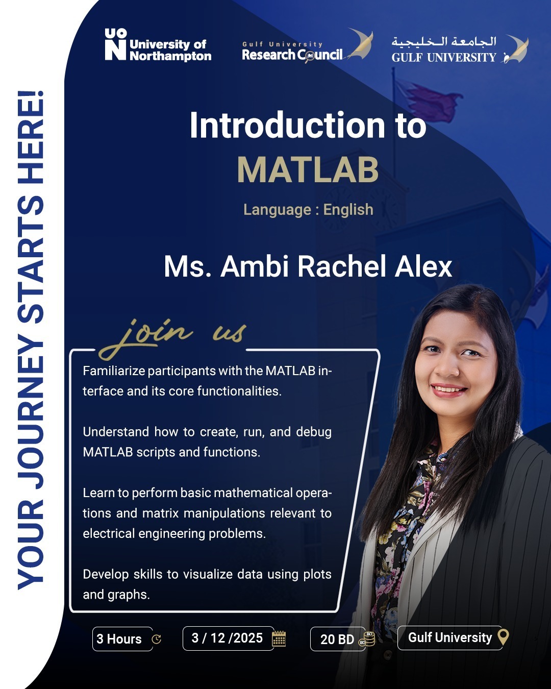 Introductaion to MATLAB - Gulf University, Kingdom of Bahrain